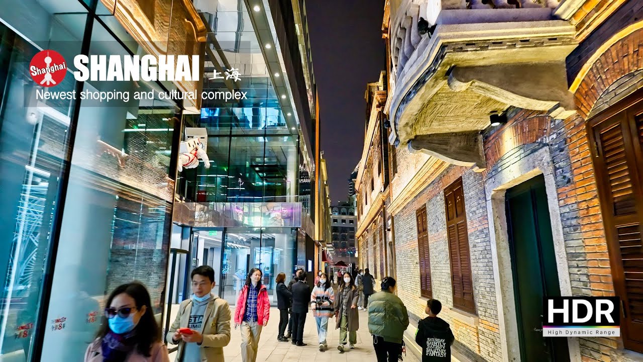 [4K HDR] 🎄Shanghai's newest shopping and cultural complex 🎨 The INLET ...