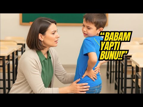Okulda acıyla ağlayan çocuk: “ÇOK ACIYOR ÖĞRETMENİM! BABAM YAPTI BUNU!”