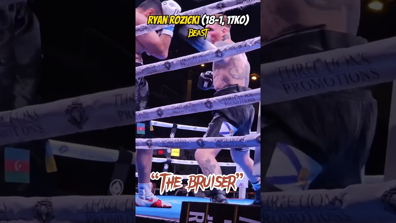 The Next World Champ Of Boxing 🥊 Ryan Rozicki 👊🏼 Knockout Artist - YouTube