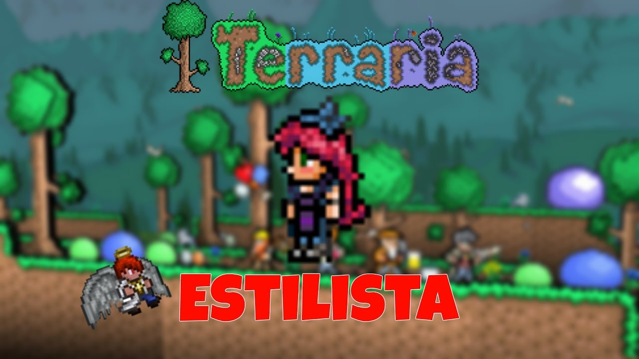 Estilista | Terraria 1.3.5 Guía de Npc´s en Español - YouTube