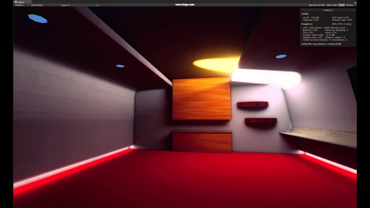 Unity GI Lighting Test - YouTube