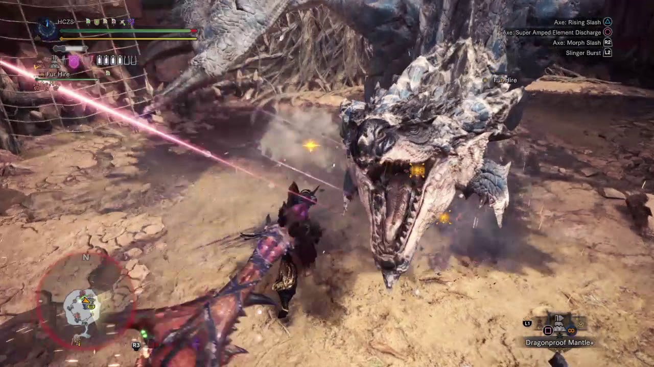 MHW Iceborne: Azure Rathalos 2:28 Charge Blade - YouTube