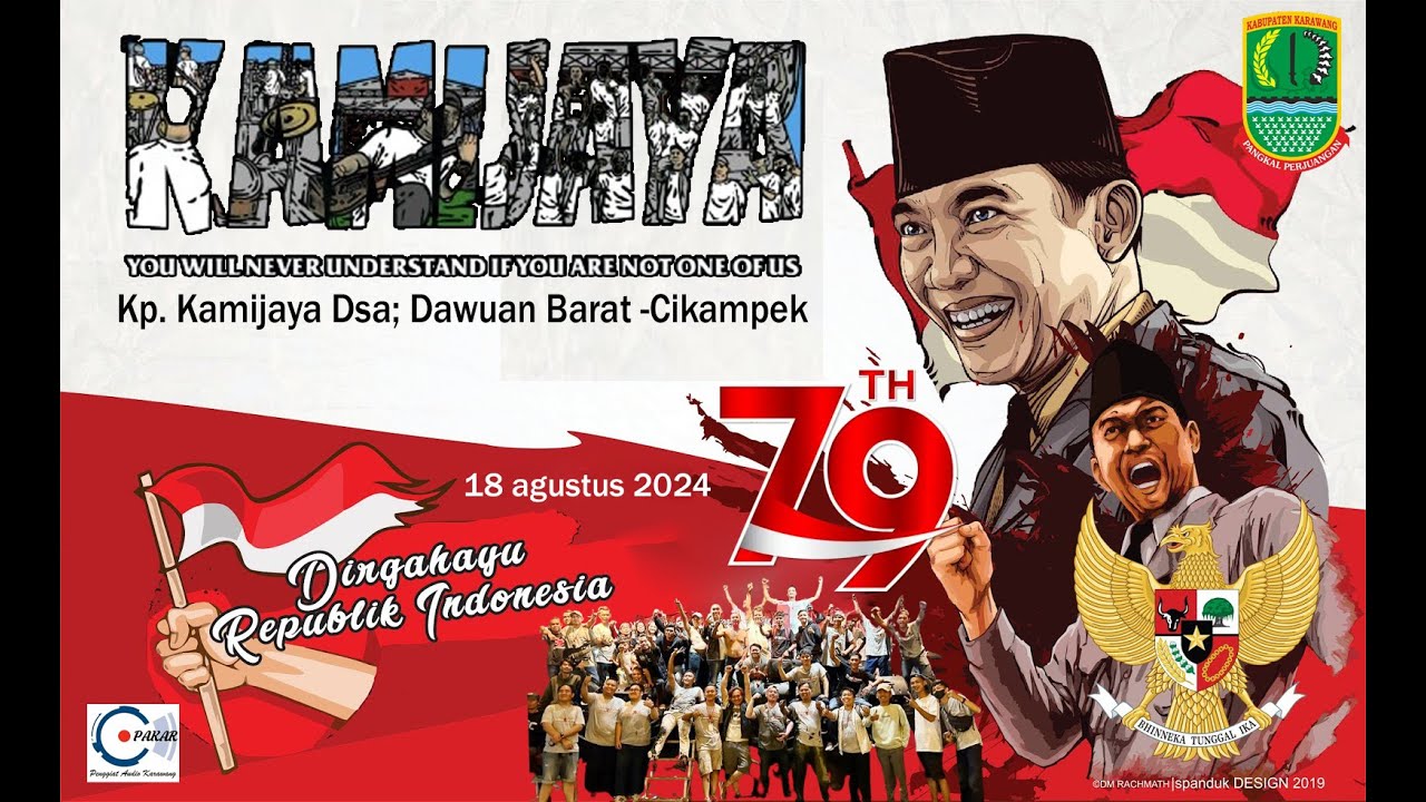 🔴DIRGAHAYU REPUBLIK INDONESIA KE 79 Desa. Dauwan Barat / Kp. Kamijaya ...