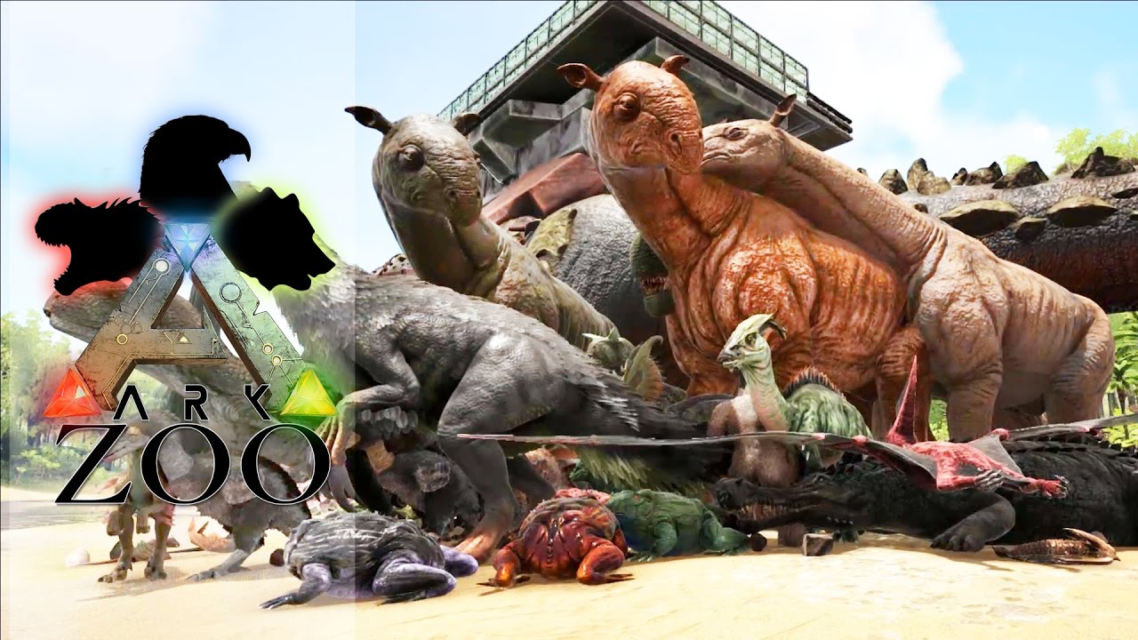 ARK ZOO - 38 : Résumé et noms des animaux du taming en folie - YouTube