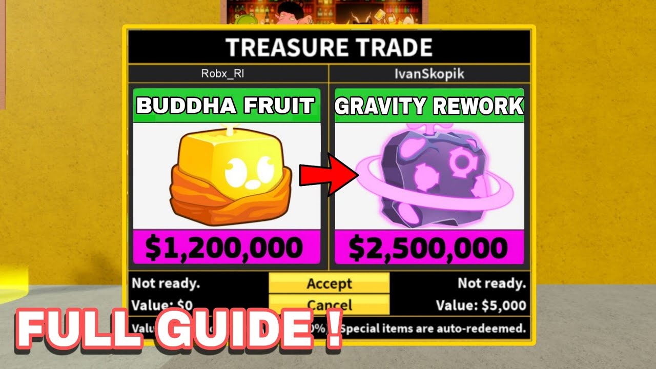 From BUDDHA to GRAVITY In one Video - Blox Fruits (Reworked) Update ...