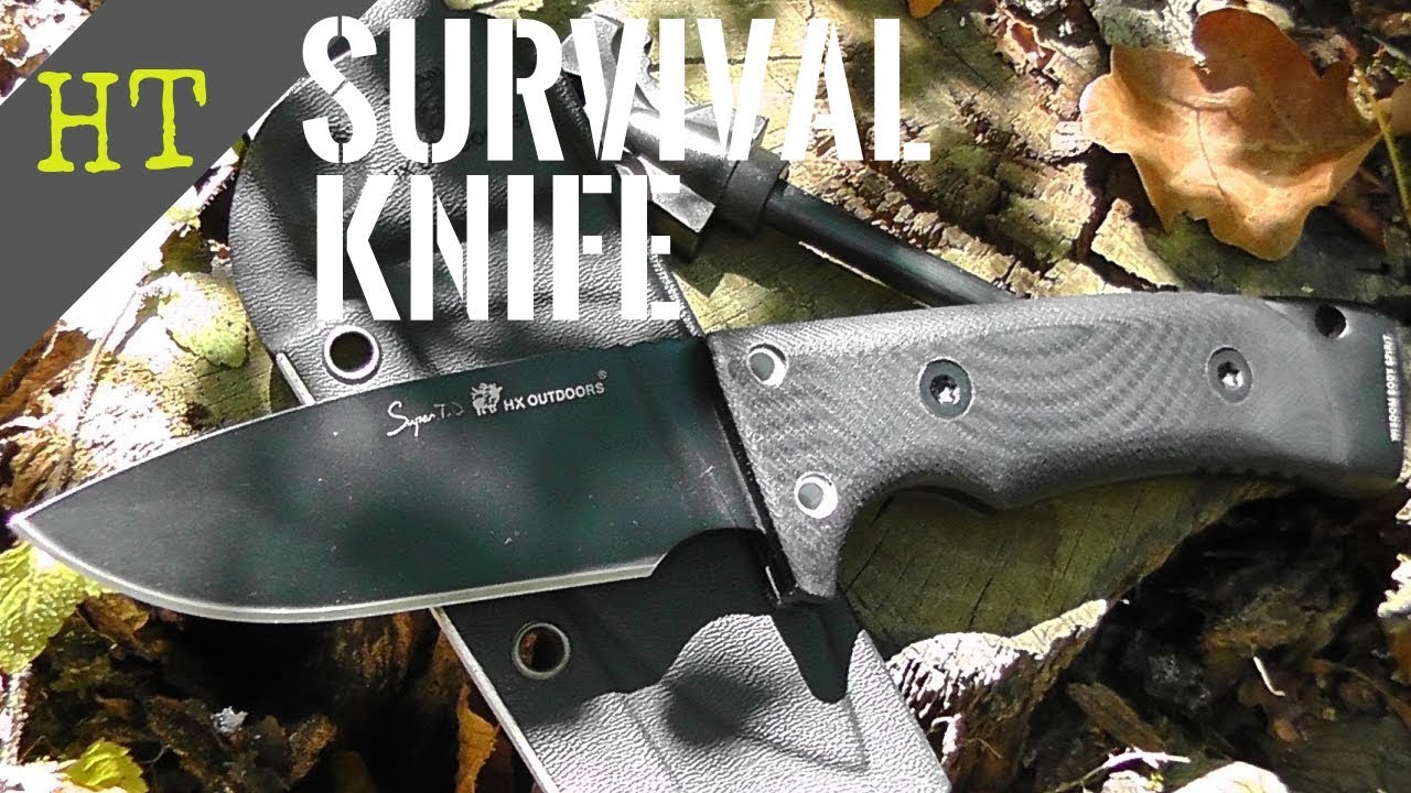 Tactical Survival Knife | HX Rock - YouTube