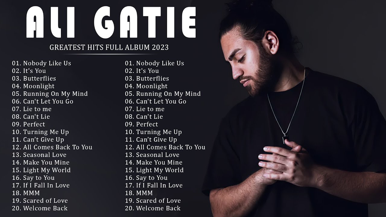 Ali Gatie - Greatest Hits Playlist 2023 - Ali Gatie Best Songs - YouTube