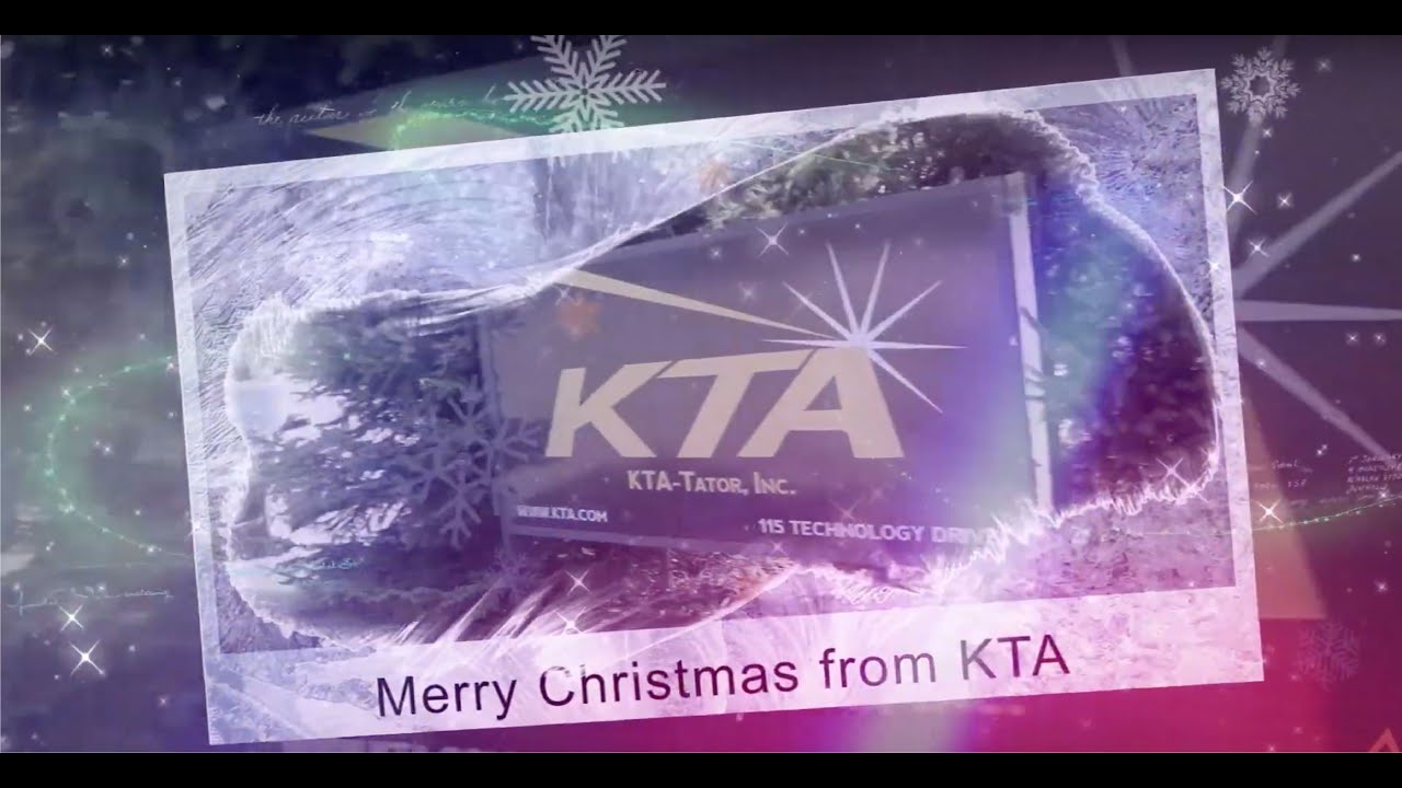 KTA-Tator, Inc. 2019 Christmas Card - YouTube