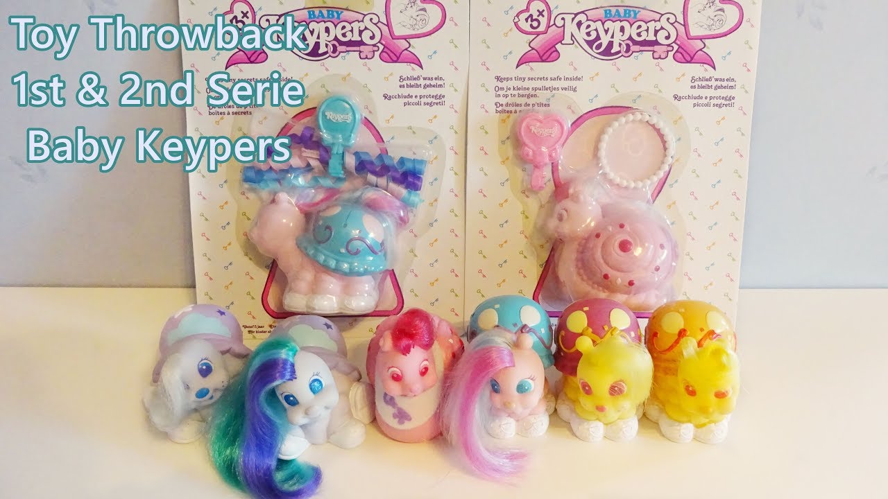 Baby Keypers | Vintage Toy Throwback 1st & 2nd Serie Moc - YouTube