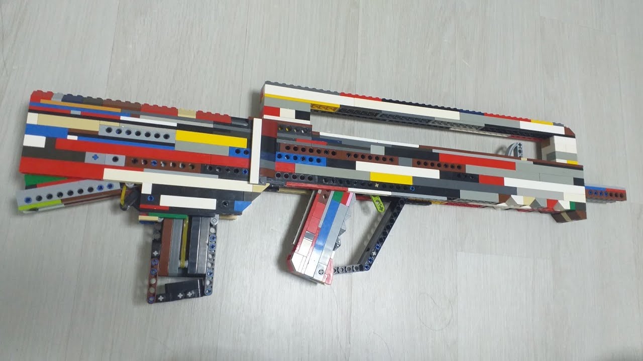 lego shell ejecting famas g2+mechanism - YouTube