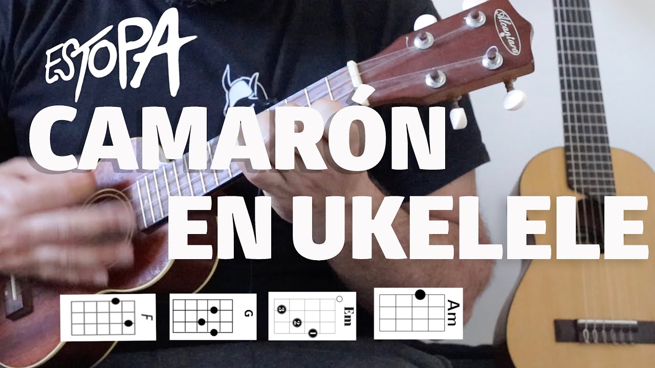 ESTOPA EN UKELELE "Como Camarón" - YouTube