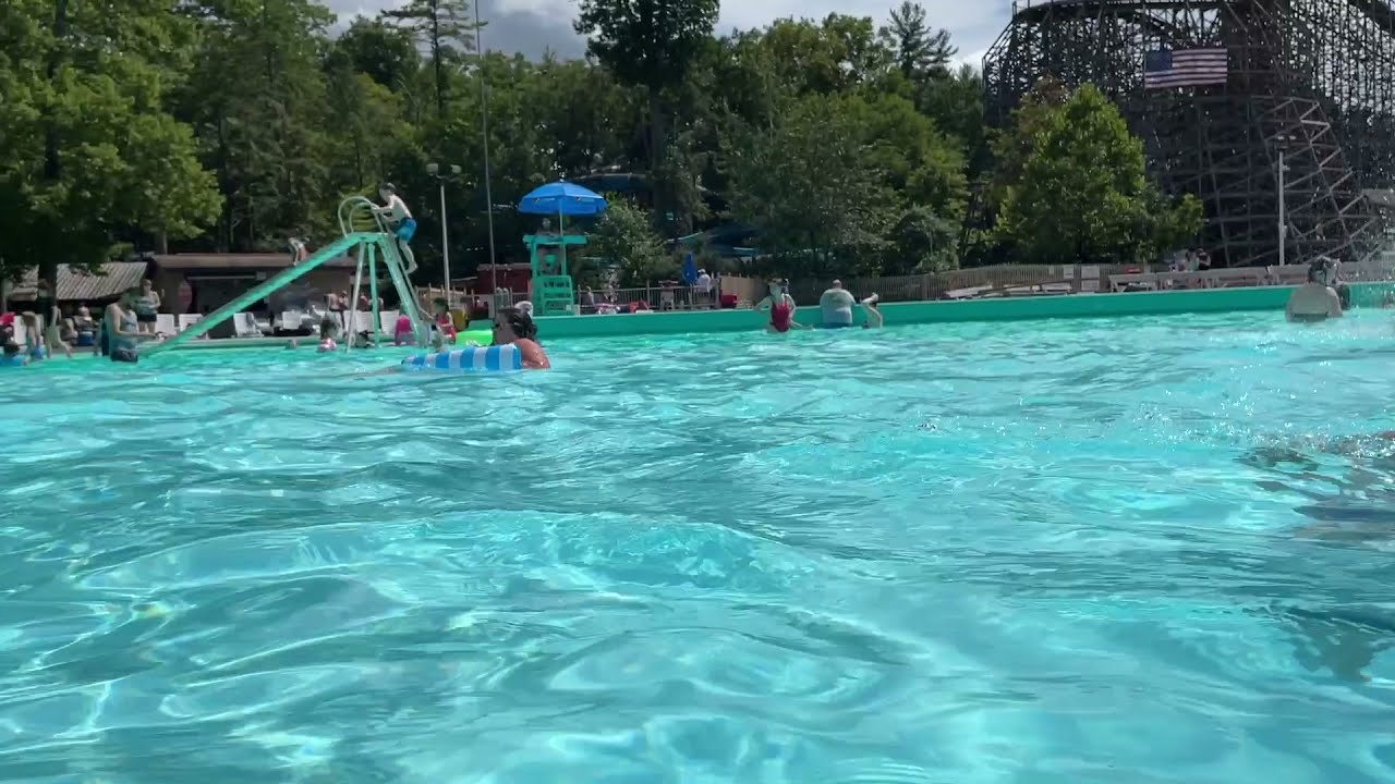 Knoebels Crystal Pool - YouTube