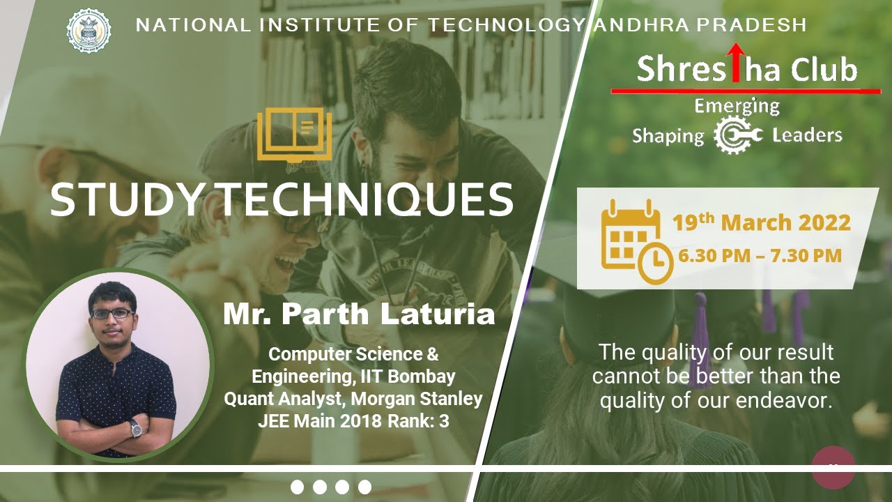 Shrestha Club - Study Techniques - YouTube