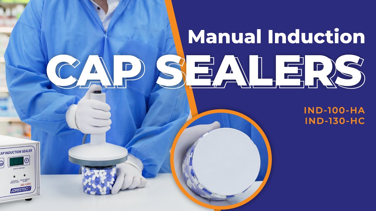 Manual Induction Cap Sealers - YouTube