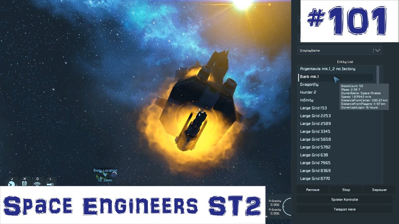 Space Engineers Staffel 2 #101 Schrott mit Admin-Tools entfernen *PC ...