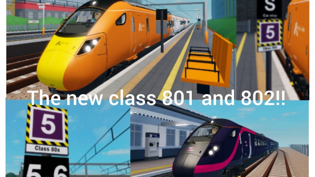 the new class 801 and 802 in SCR! SCR V1.10.8 Update! - YouTube