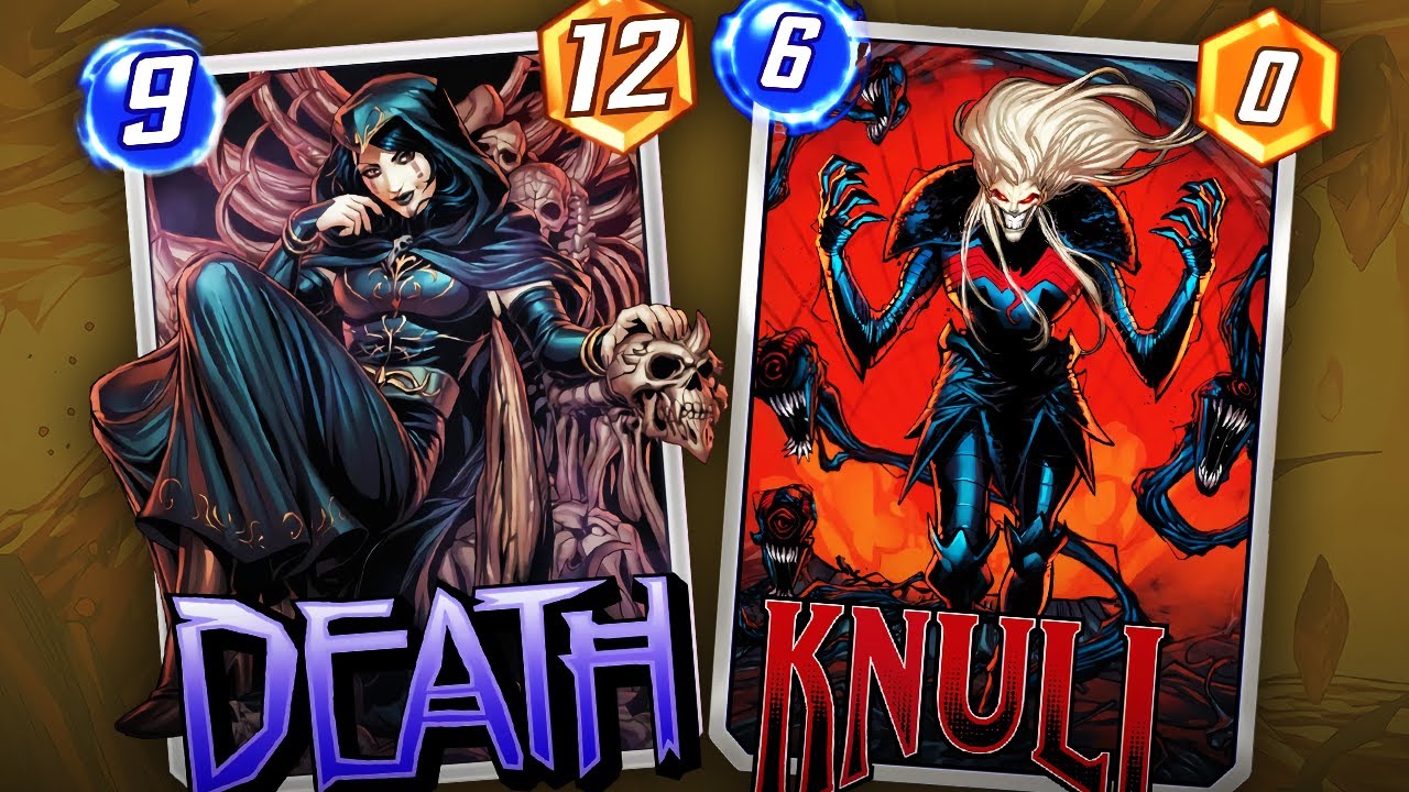 (Marvel Snap) KNULL & DEATH DESTROY DECK IS ABSURDLY OVERPOWERED! - YouTube