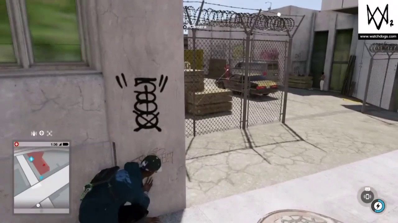 Watch_Dogs 2 Marcus v The 580's (Gameplay Clip) - YouTube