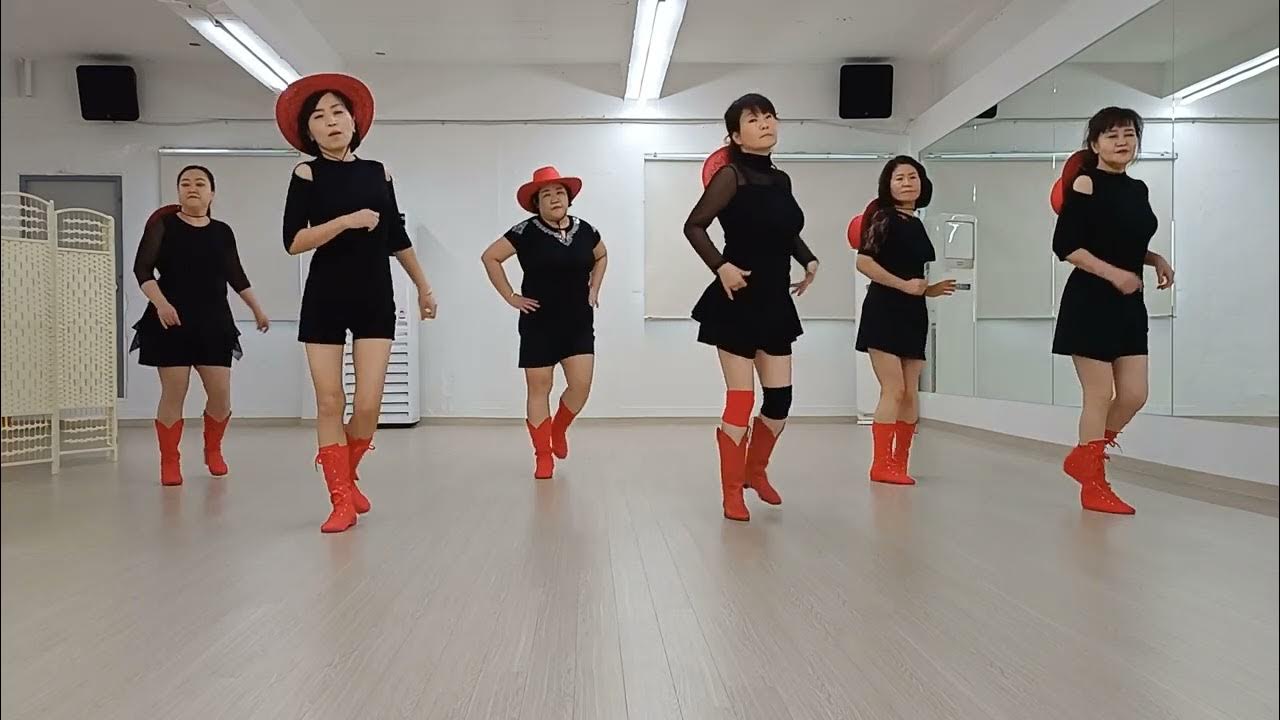 JB 라인댄스 the card you gamble Line Dance count 32 wall 4 High Improver 더 카드유 겜블 - YouTube