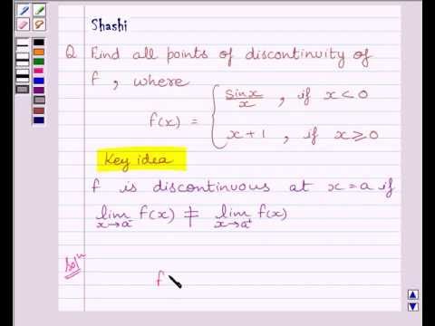 Example:Points of Discontinuity - YouTube