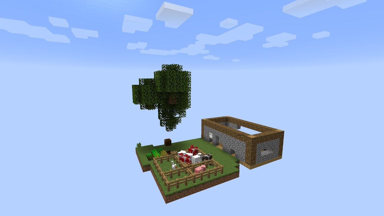 First Time Playing Minecraft One Block - Episode 1 - YouTube