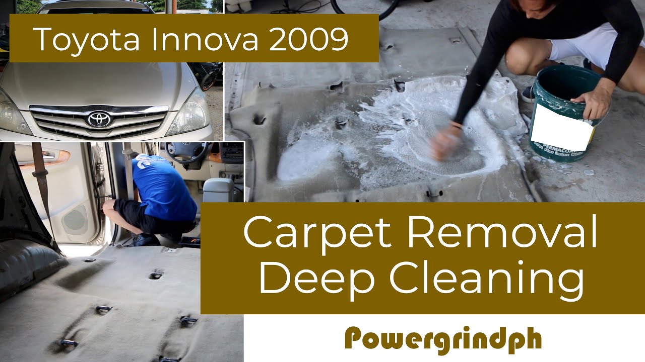 Toyota Innova 2009 Interior Detailing | How to remove and deep clean ...