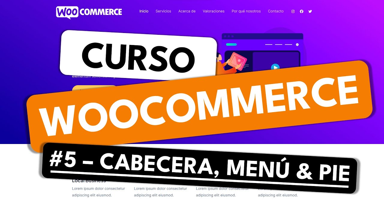Cómo personalizar la cabecera, menús y pie (footer) en Astra para ...