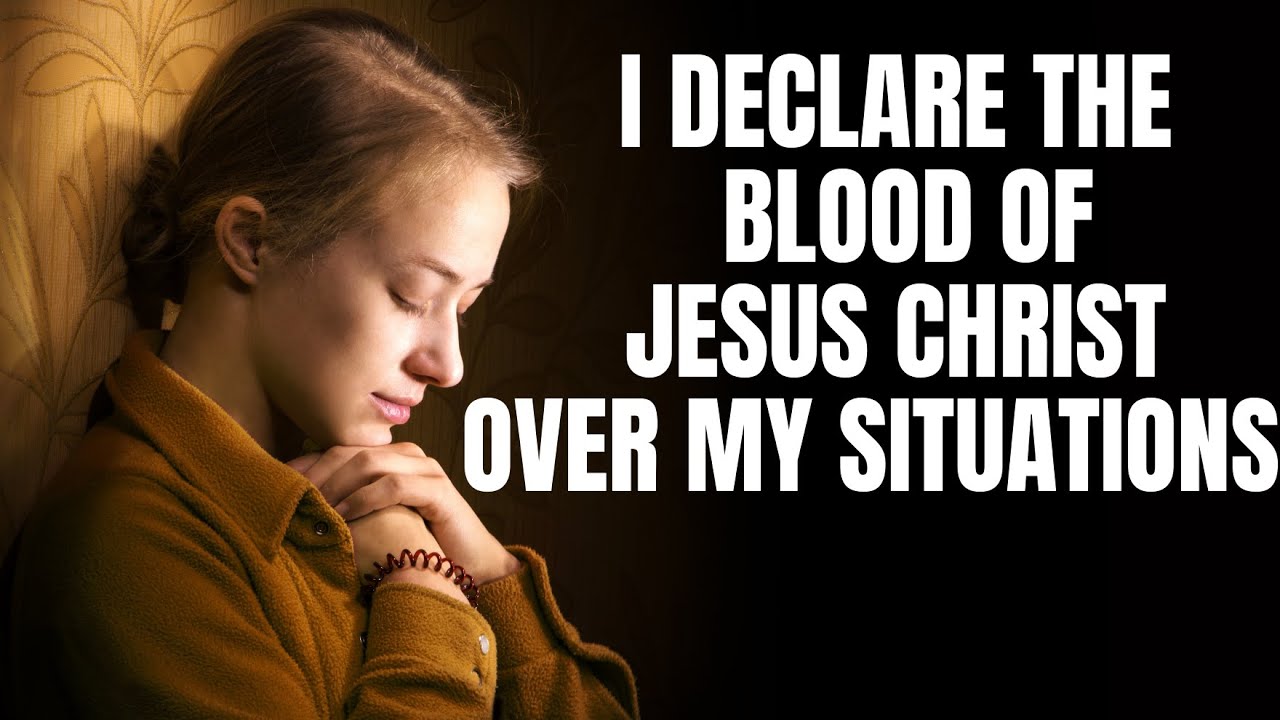 Declare the Blood of Jesus over Your Life | Victory, Protection ...