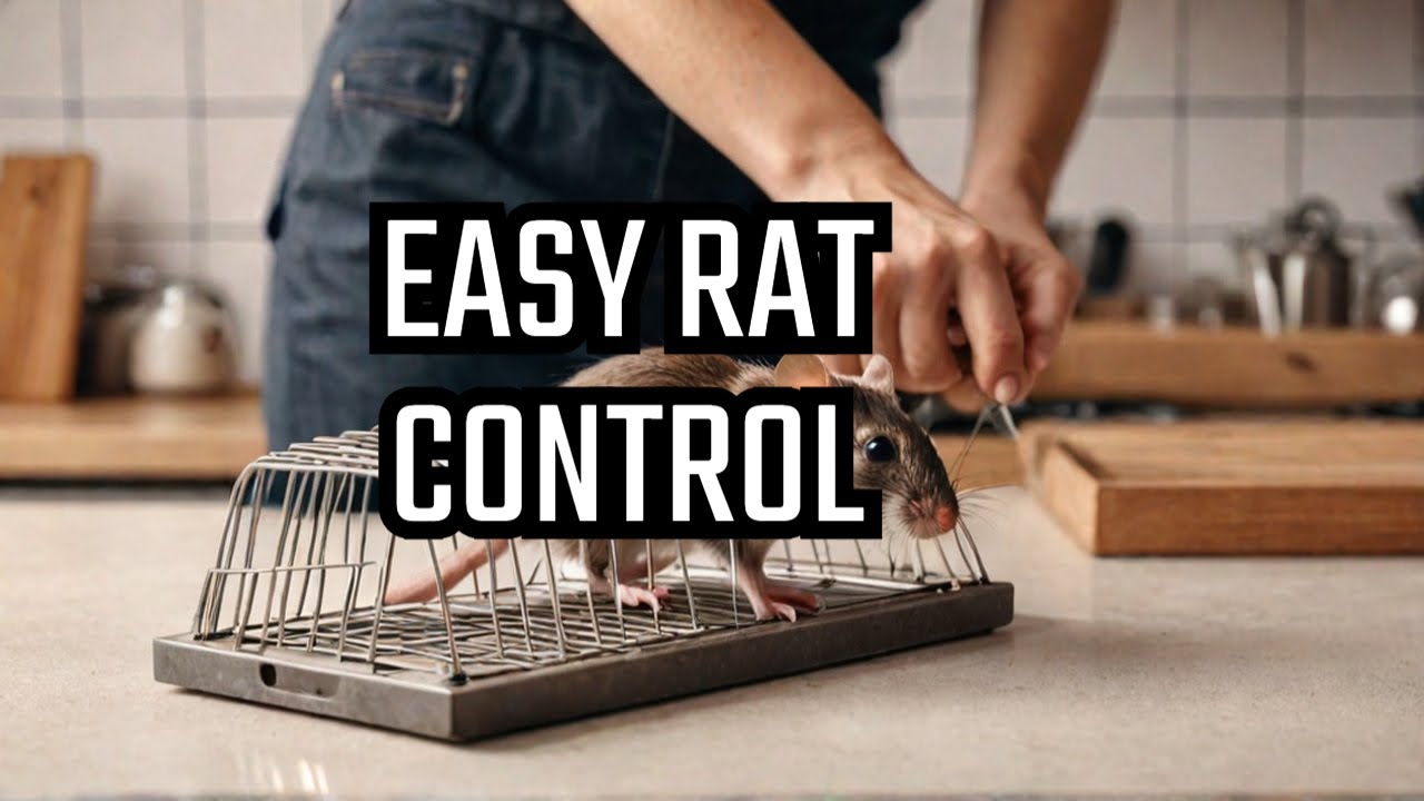 I Tried DIY Rat Control and Here's What Happened - YouTube