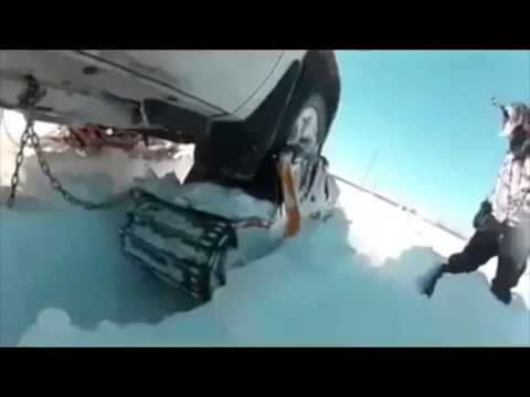 TIRE SKIS - YouTube