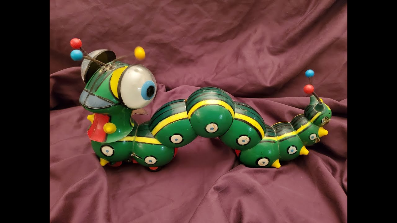 Cragstan Wind up Wacky Worm - For Sale - YouTube