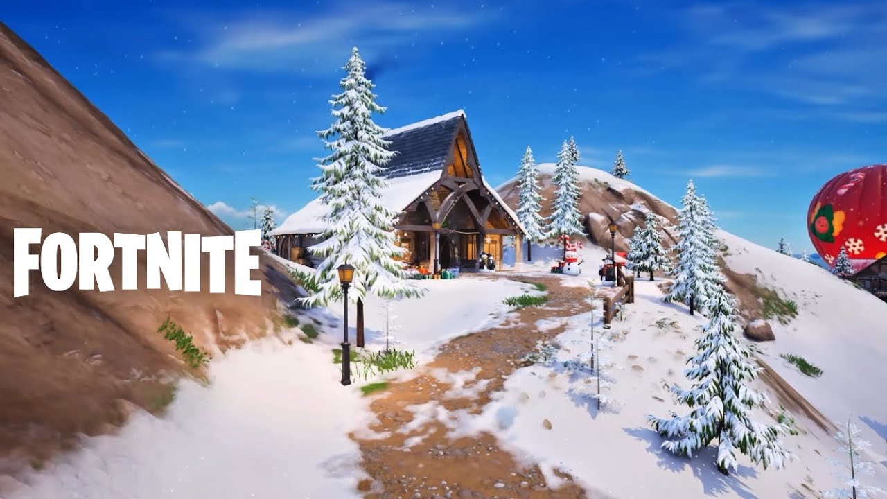Fortnite WinterFest 2025 | Cinematic Map Exploration - YouTube