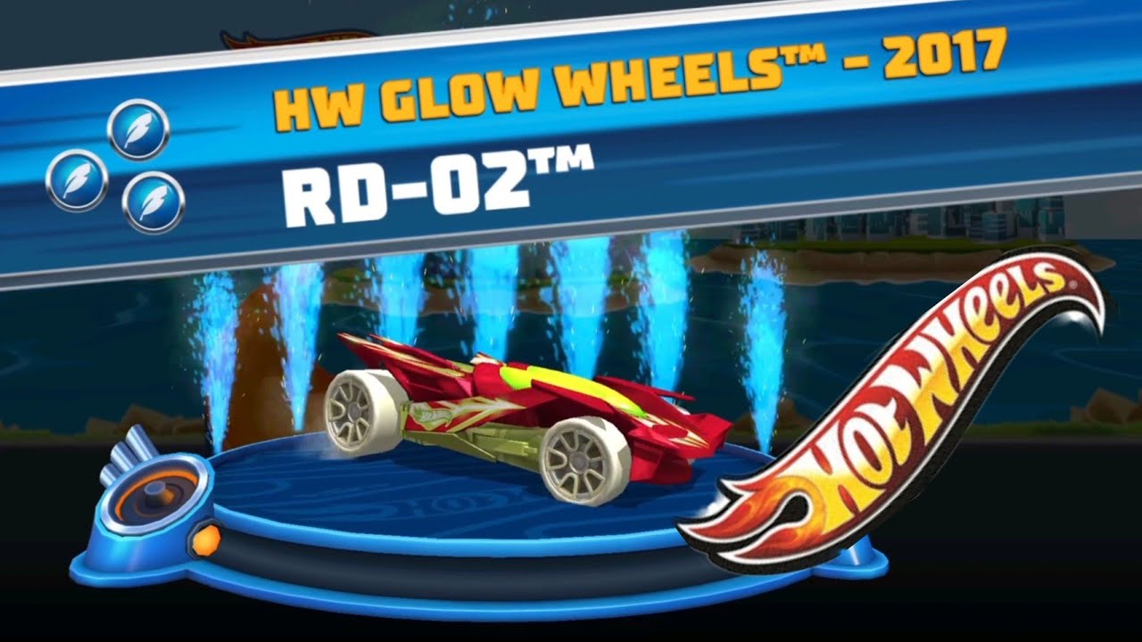 GAMEPLAY: HOT WHEELS UNLIMITED | RD-O2 HW GLOW WHEELS 2017 | DAILY ...