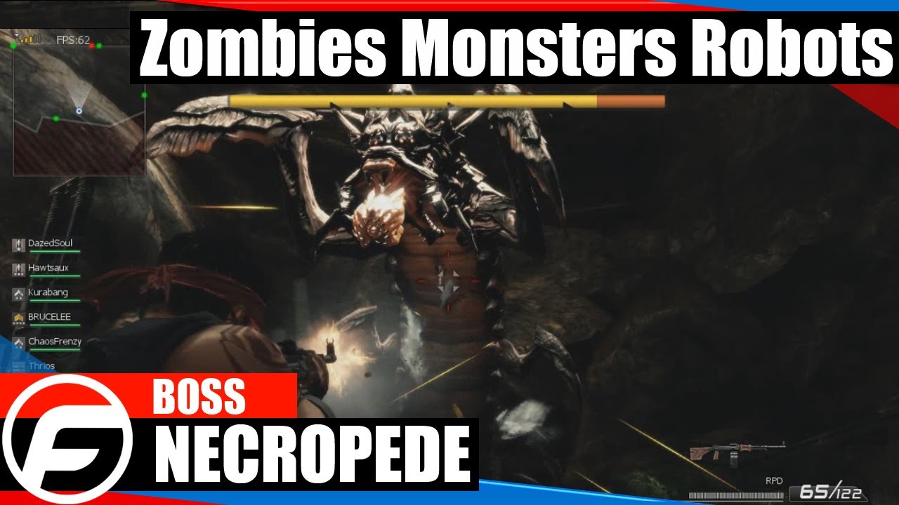 Zombies Monsters Robots Boss Fight: Necropede Tips - YouTube