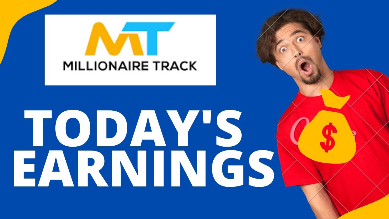 Millionaire Track Earnings || Money earning website in telugu - YouTube