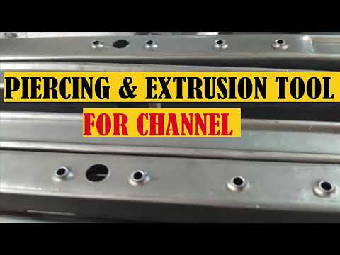 PIERCING AND EXTRUSION TOOL - PRESS TOOL - YouTube