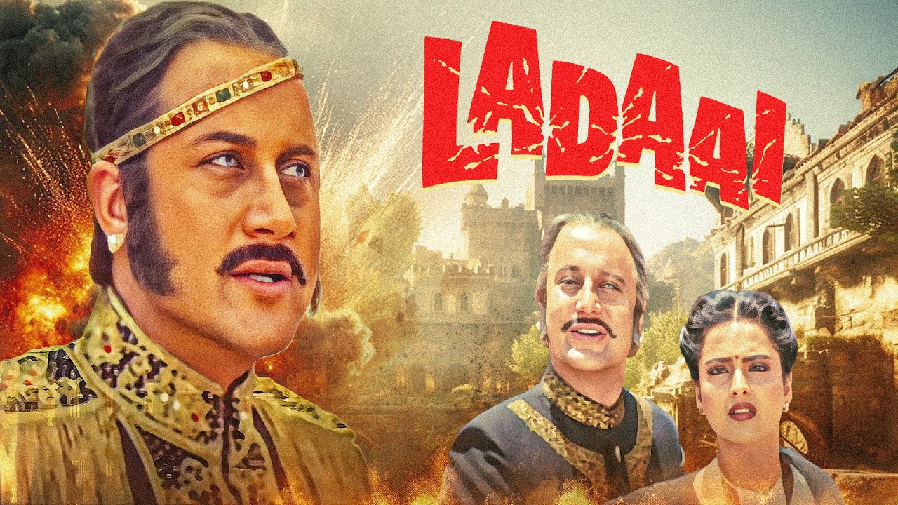 लड़ाई - Ladaai | Anupam Kher, Rekha, Mithun | 80s Classic Thriller ...