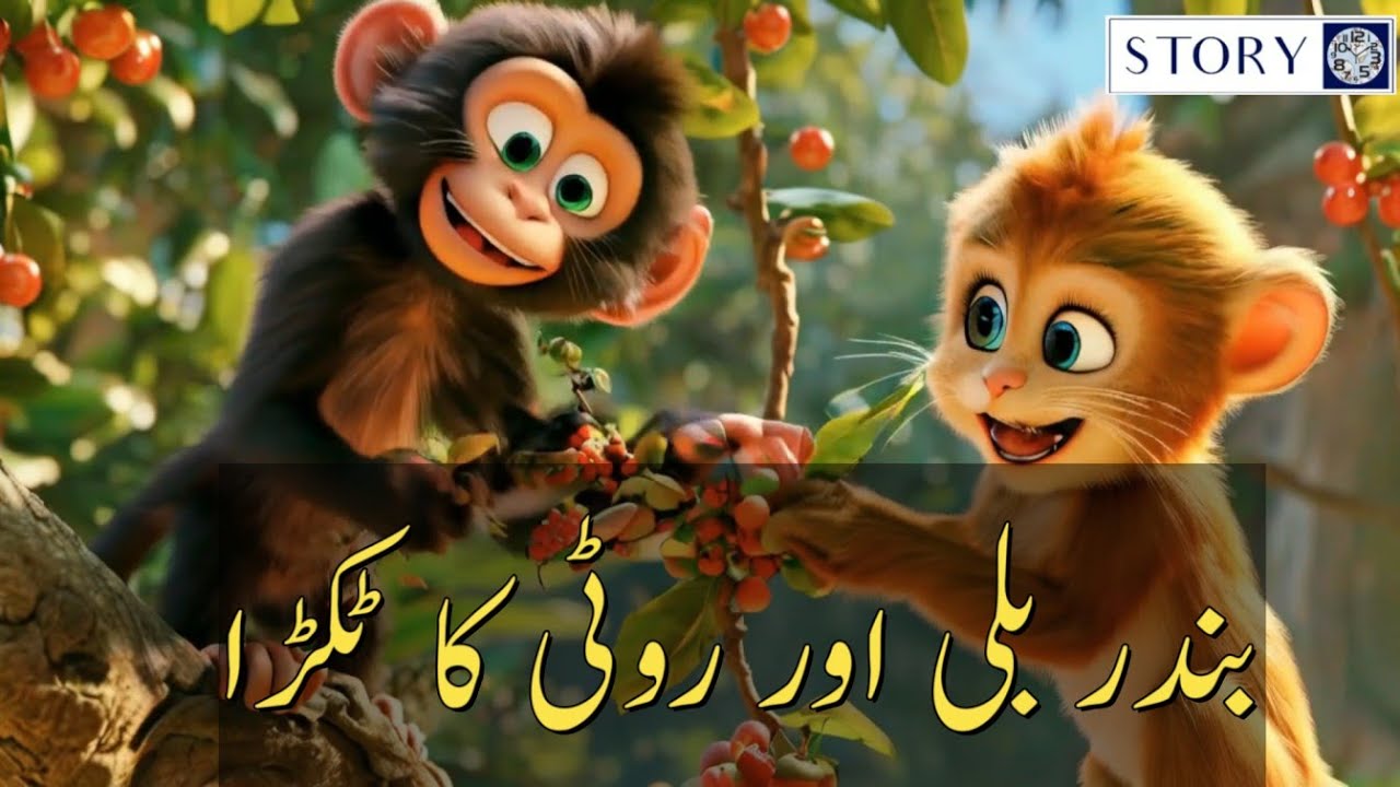 Bandar billo or roti ka tukra | Story time - YouTube