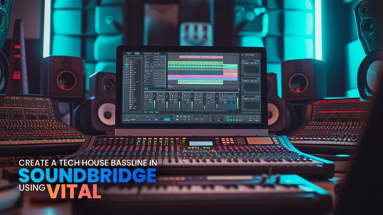 Create a Tech House Bassline in SoundBridge Using Vital - YouTube