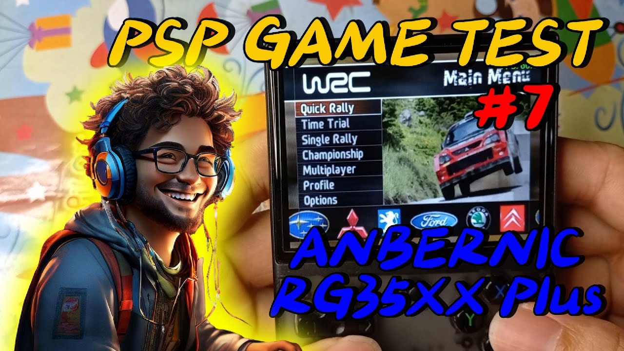 PART 7 PSP Game Test On ANBERNIC RG35XX Plus with Awesome Newest ...