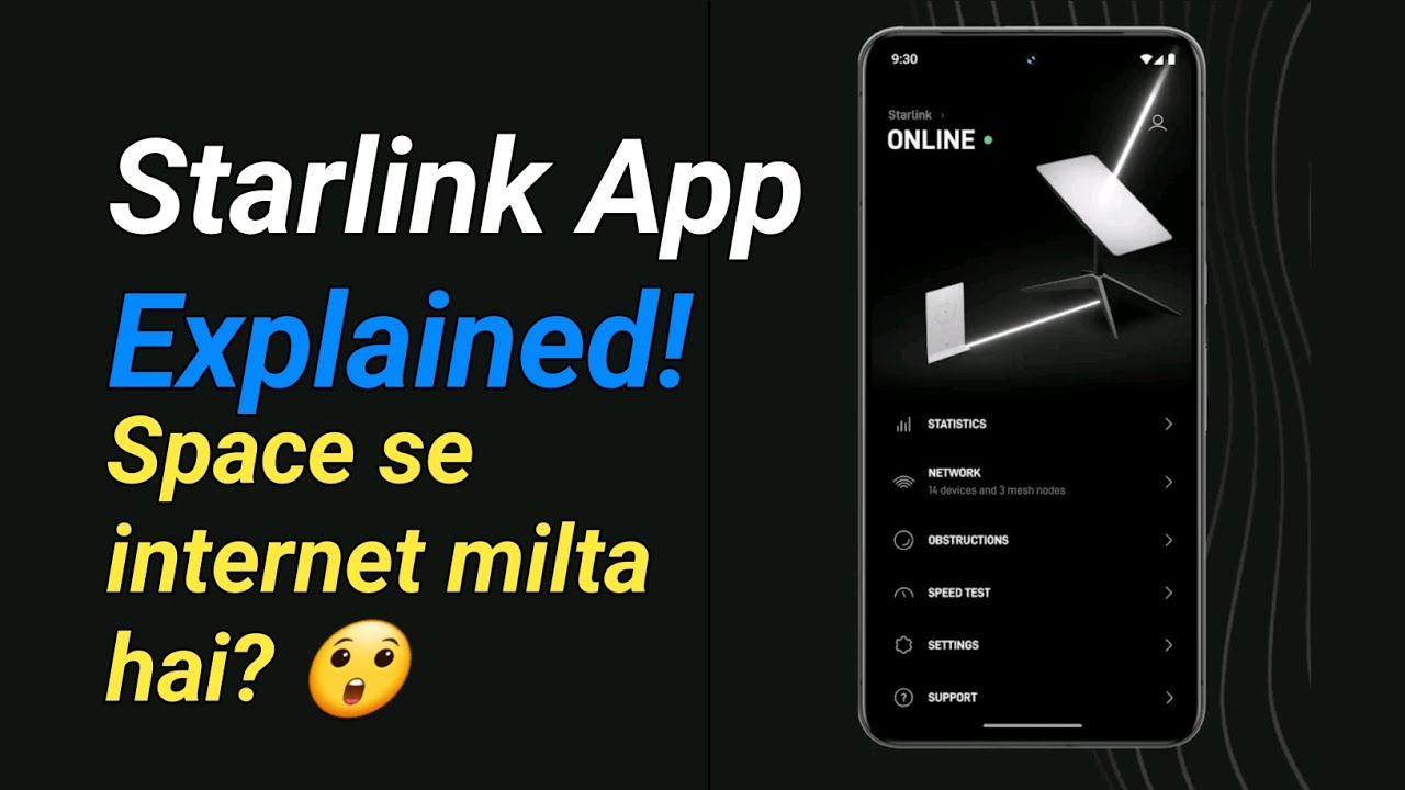 Starlink App Tutorial | Starlink Kya Hai | Starlink Kaise Use Karte ...