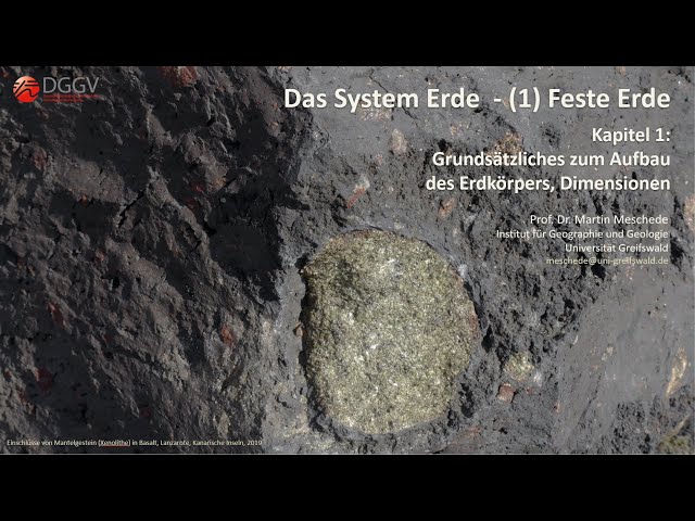Geologie Erde
