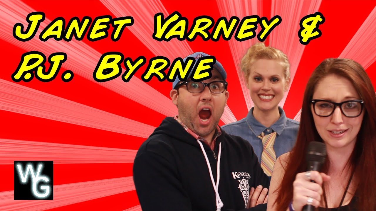 Janet Varney and P.J. Byrne Interview - YouTube