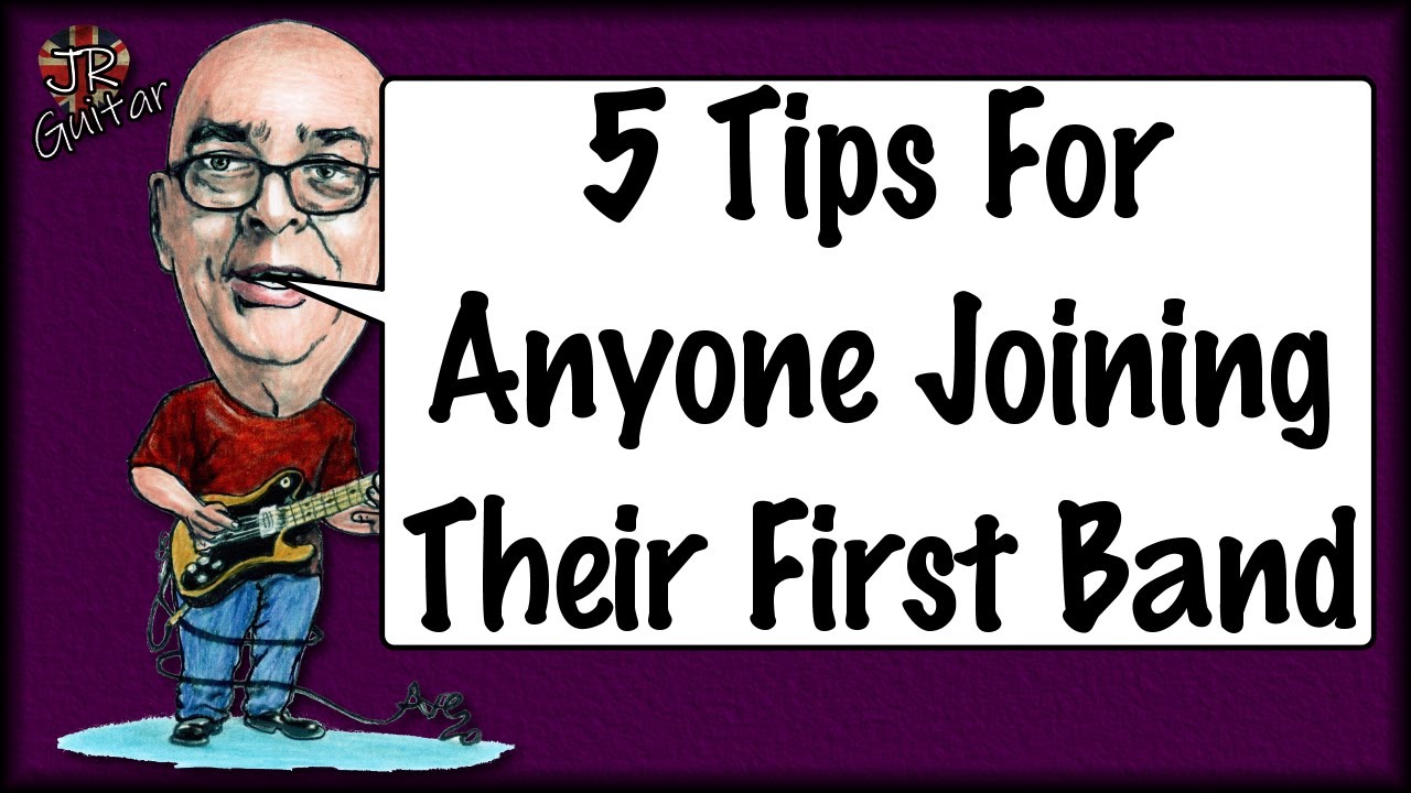 5 Tips For Anyone Joining Their First Band - YouTube