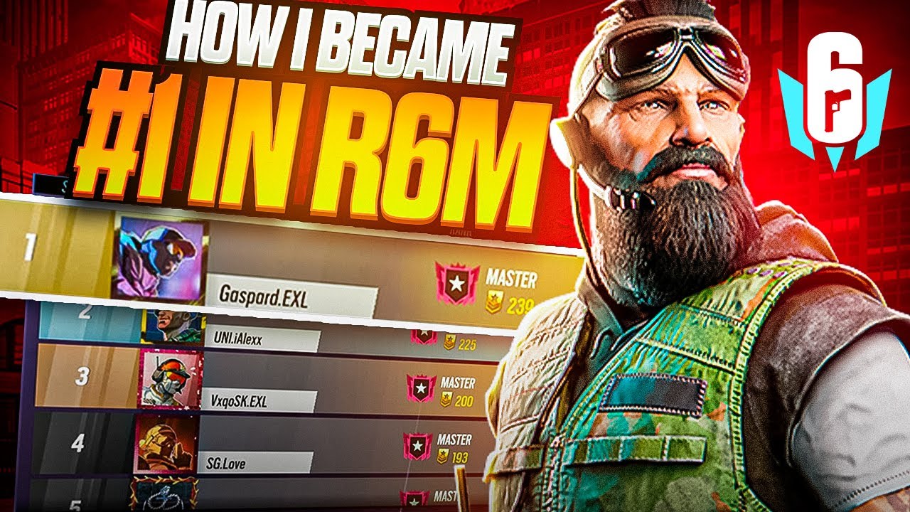 I AM THE NUMBER 1 MASTER Rainbow 6 Mobile - Gaspard.EXL - YouTube