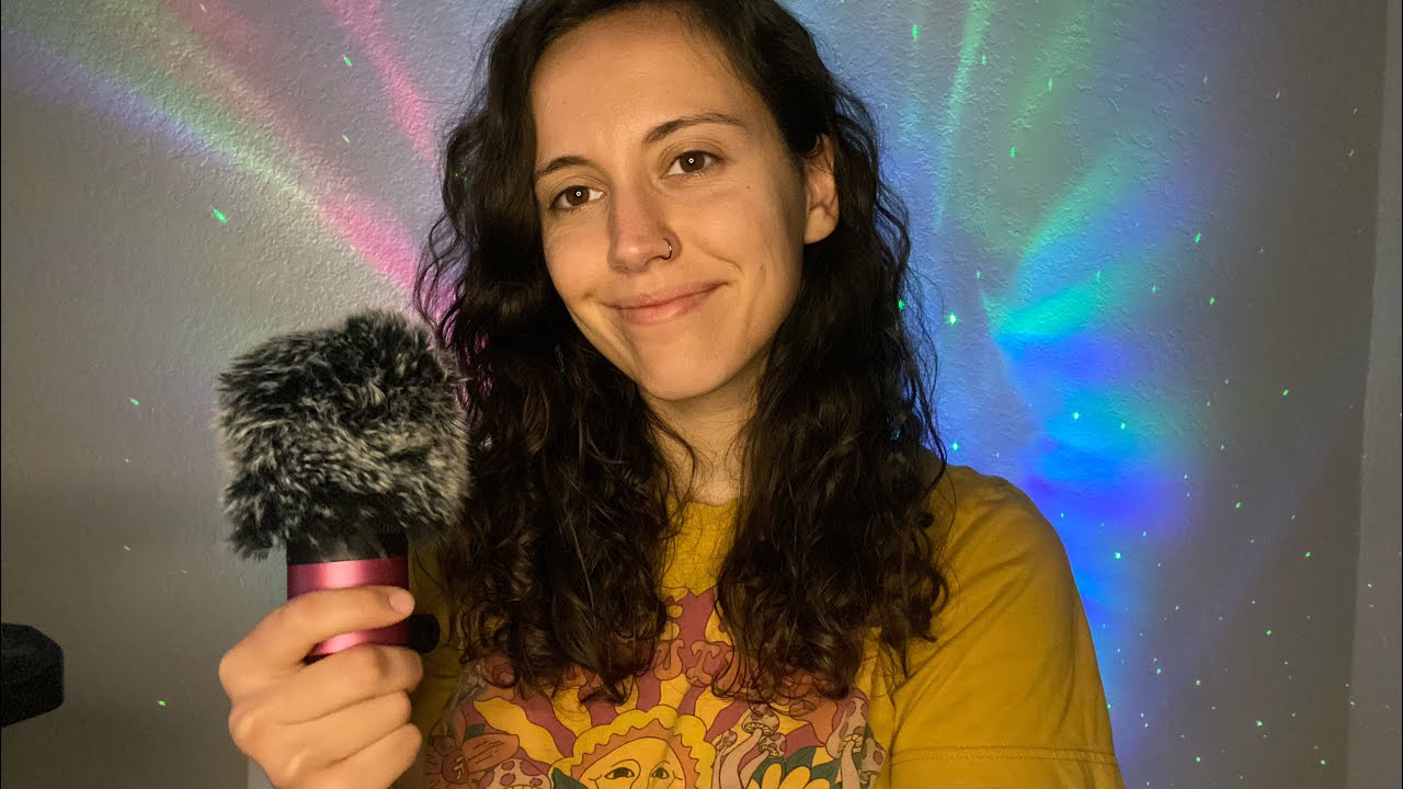ASMR Positive Affirmations & Fluffy Mic Scratching 💕 For Sleep ...