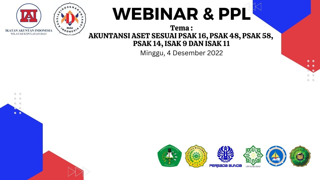 PPL IAI KEPRI & ADAI : AKUNTANSI ASEST SESUAI PSAK 16, PSAK 48, PSAK 58 ...