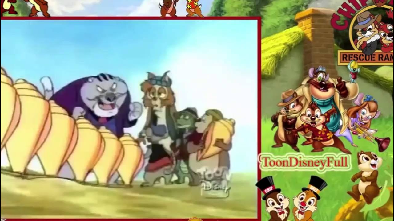 Chip and Dale The Rescue Rangers Shell Shocked - YouTube