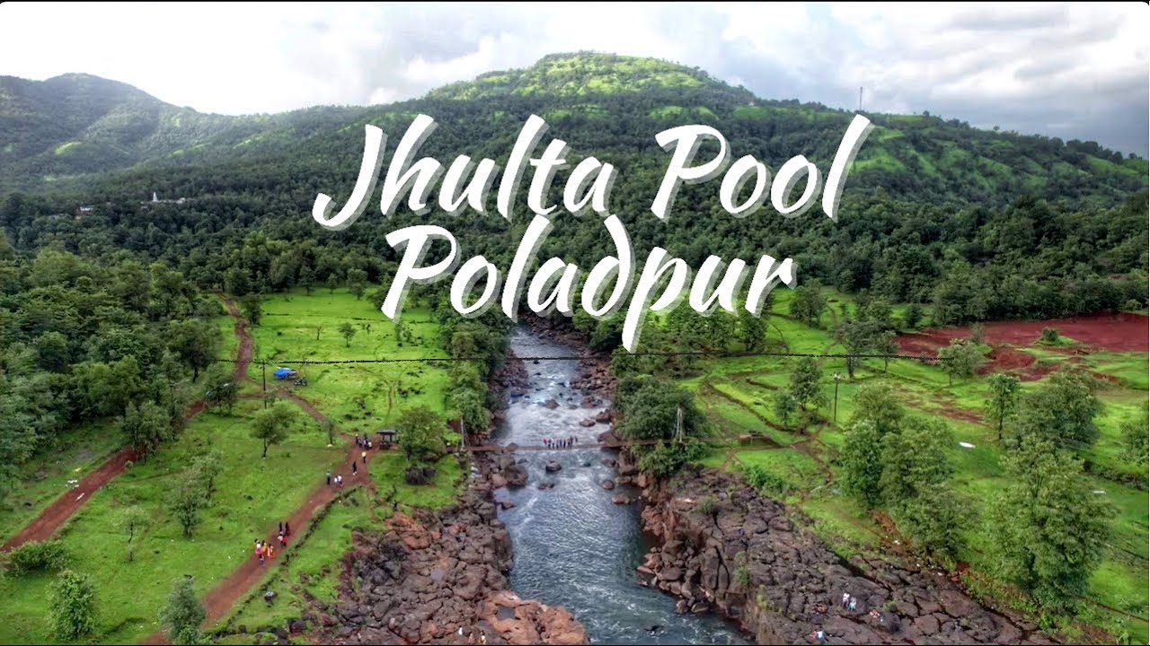 Amazing Road trip to Poladpur (Jhulta Pool) | Drone Shots | Marathi ...