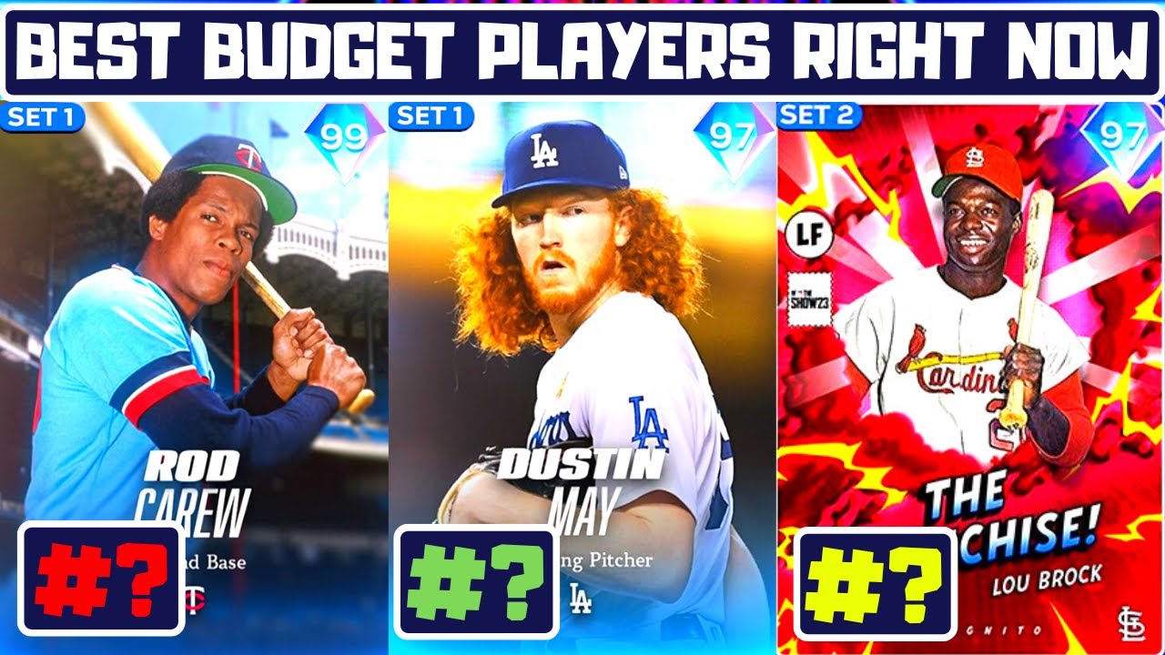 I listed SOME of the BEST BUDGET PLAYERS RIGHT NOW in MLB The Show 23 ...